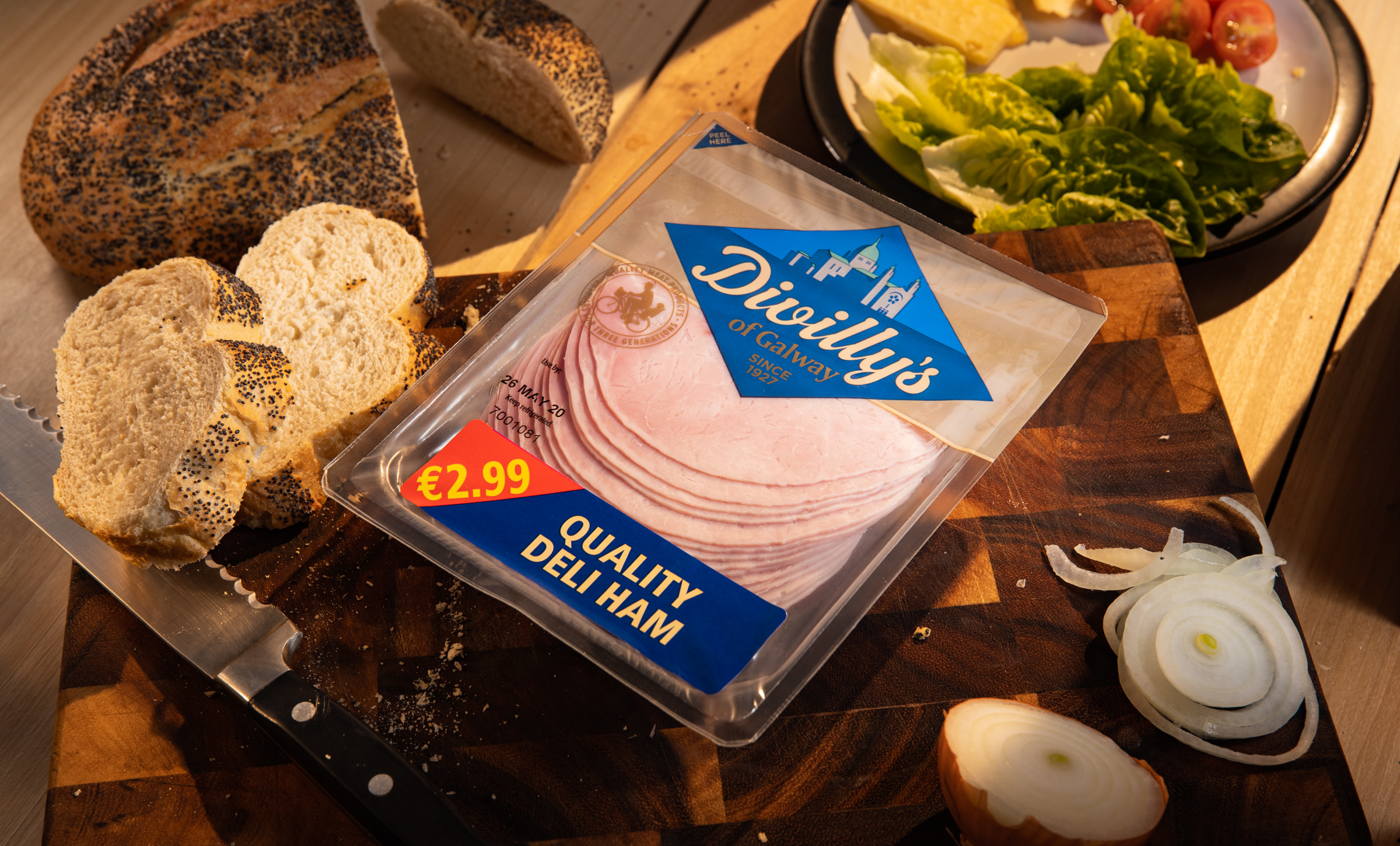 1303 Divillys Deli Ham - Divillys Meats